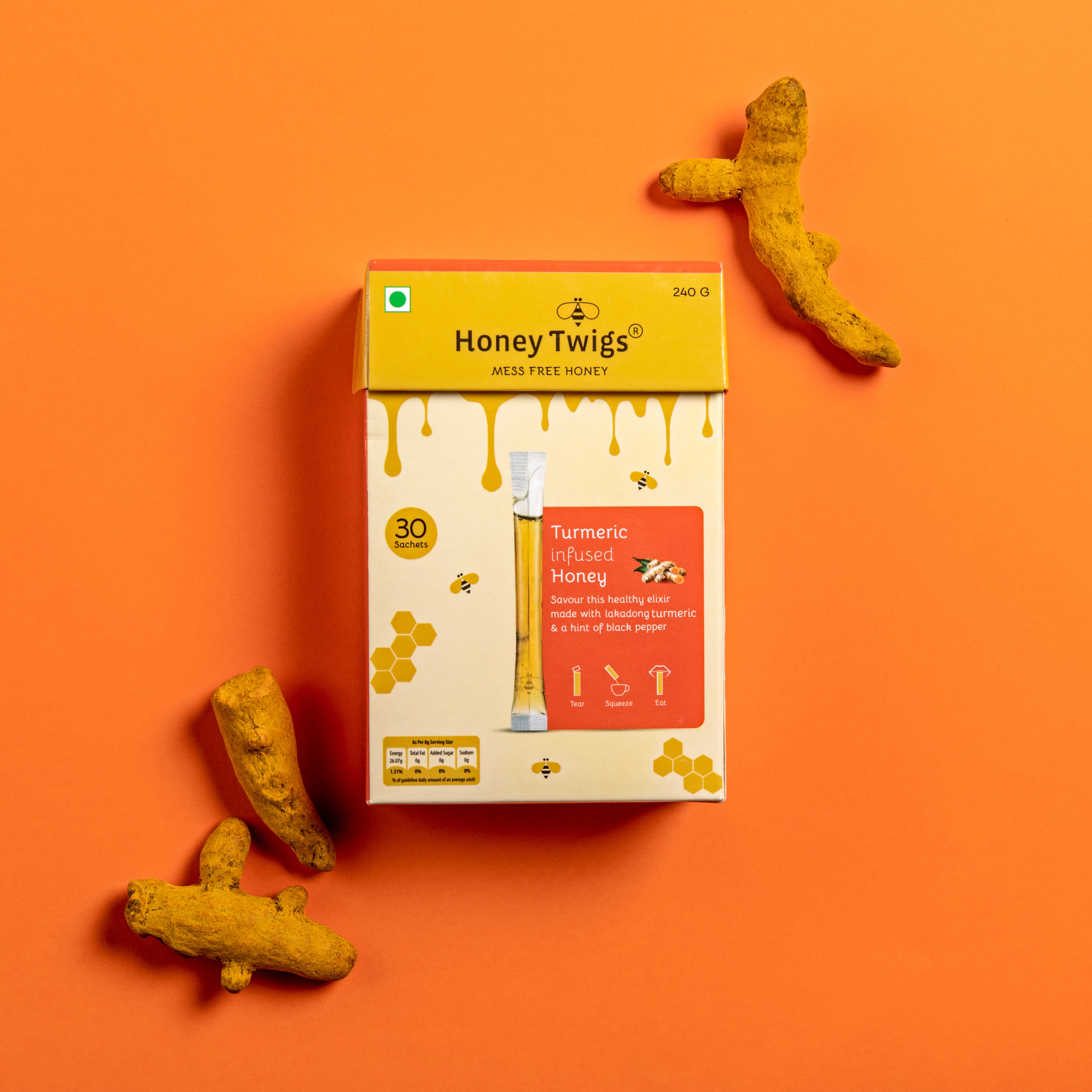 Turmeric Infused Honey